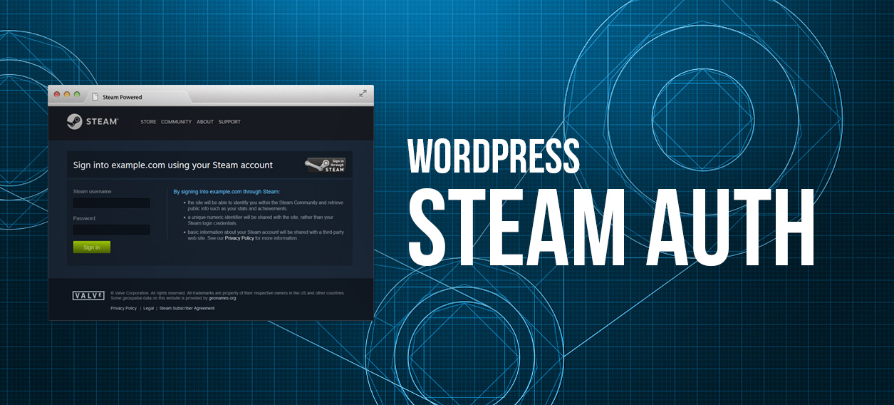WP Steam Auth: Inscription & Connexion à WordPress via Steam - hwk